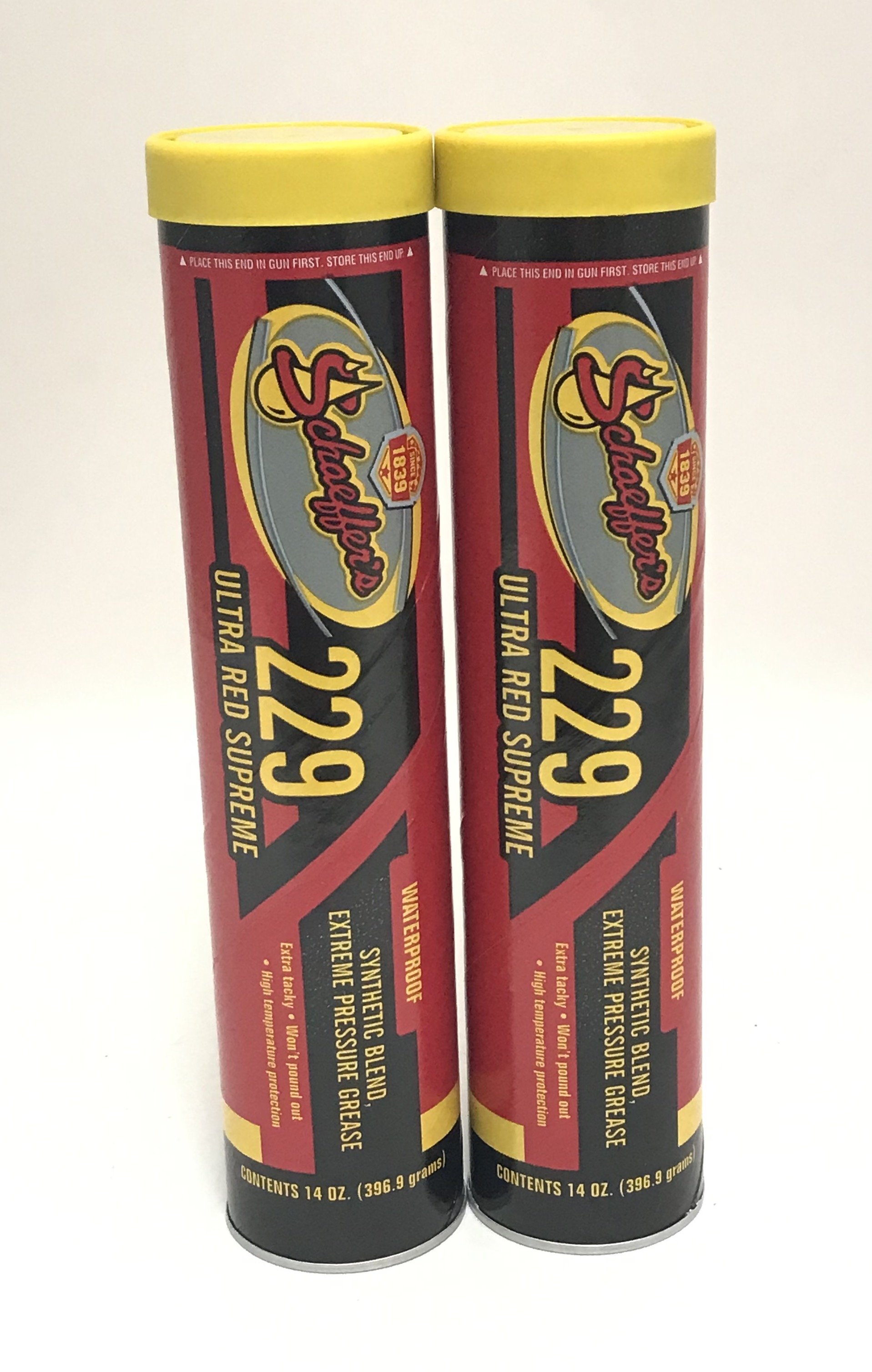 Schaeffer's 229-2 PACK Ultra Red Supreme Waterproof Grease - Synthetic ...