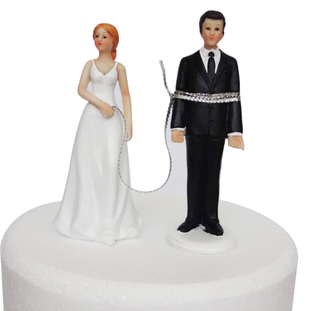 Click here for Enqiretly Bound Couple Bride And Groom Decorations... prices