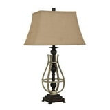 Braxton 34-Inch Table Lamp, Rustic Metal - Walmart.com
