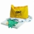 Brady Spill Kit Bag 5 gal Absorbs Oil Chemical Pads Socks Yellow OSHA ...