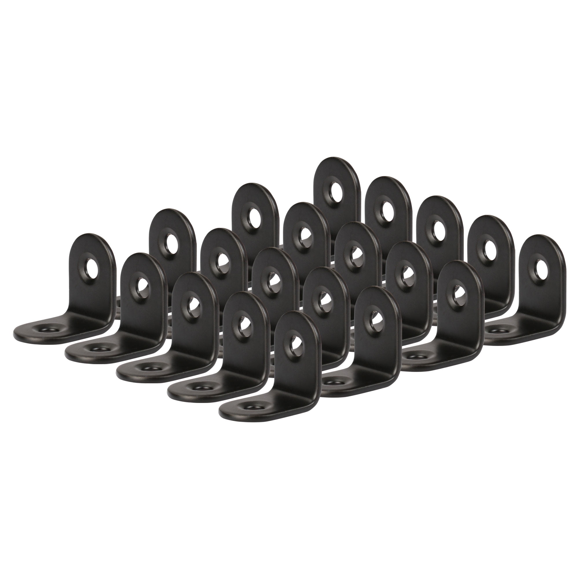 20 X 20mm Angle Bracket Stainless Steel Black L Shaped Angle Brackets