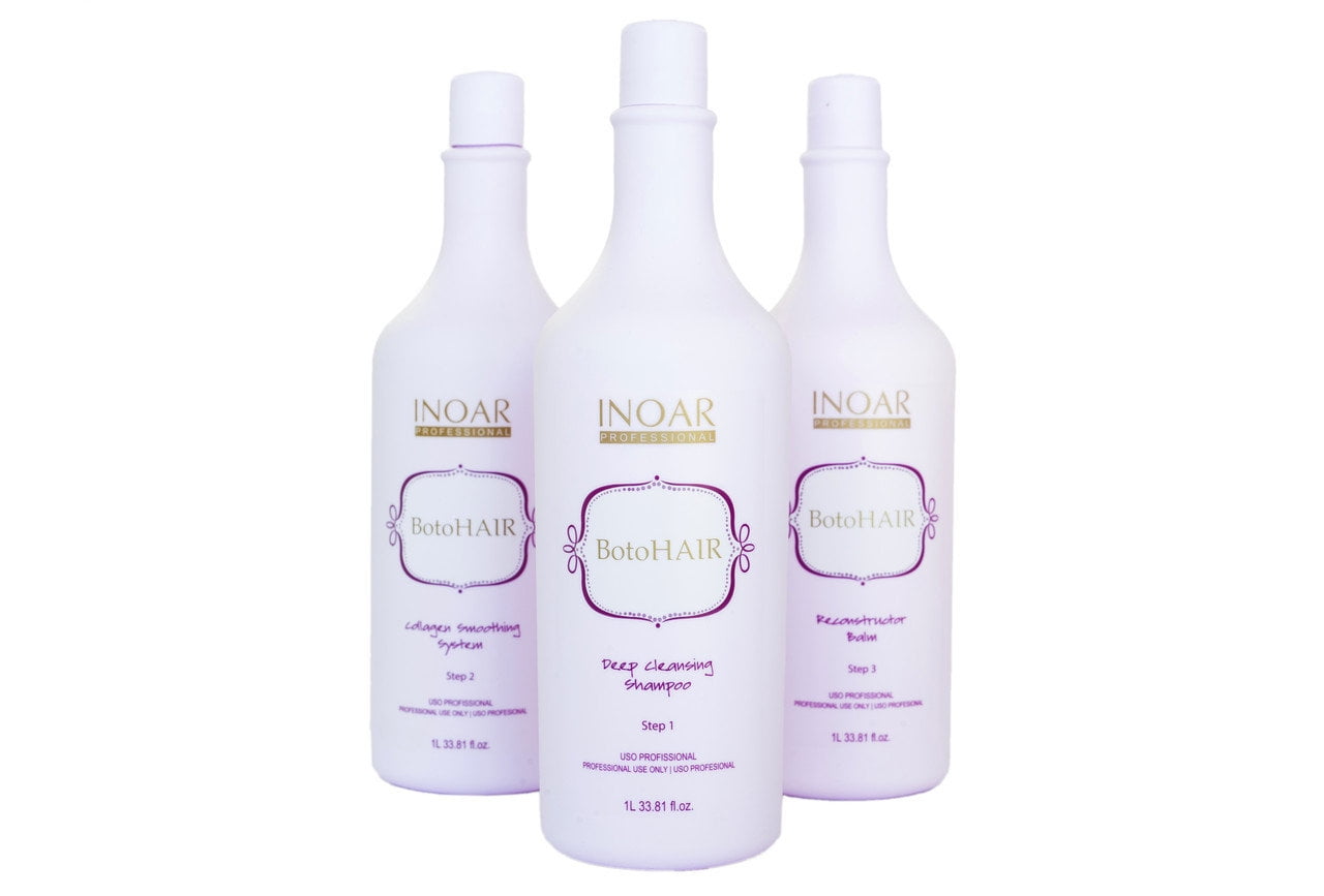 Tratamiento de botox para el cabello INOAR BotoHair 3 pasos | Walmart ...