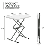 "MoNiBloom Foldable Adjustable Table, Portable Laptop Desk, Home Office ...