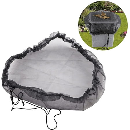 PERTTYUNG Mesh Covers for Rain Barrel, Water Collection Bucket, Rain ...