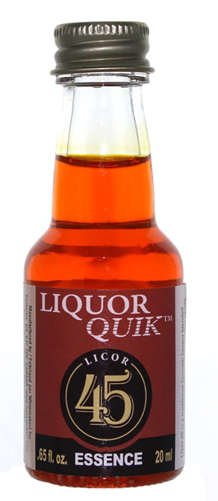 Liquor Quik Natural Liquor Essence, 20 mL (Licor 45) - Walmart.com
