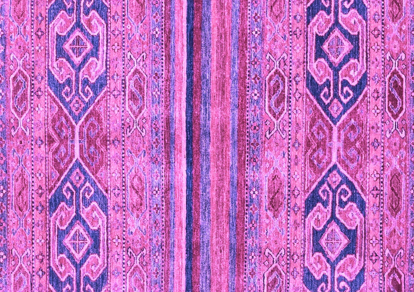 Ahgly Company Indoor Rectangle Abstract Purple Modern Area Rugs, 5' x 8 ...