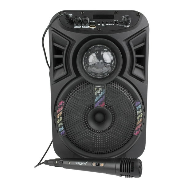 Justice Karaoke speaker with Disco Party Lights - Walmart.ca