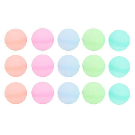 Reusable Water Balloon,15Pcs Reusable Water Balloon Water Balls Toy ...