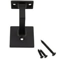 Stone Harbor Hardware Matte Black Handrail Bracket, Contemporary ...