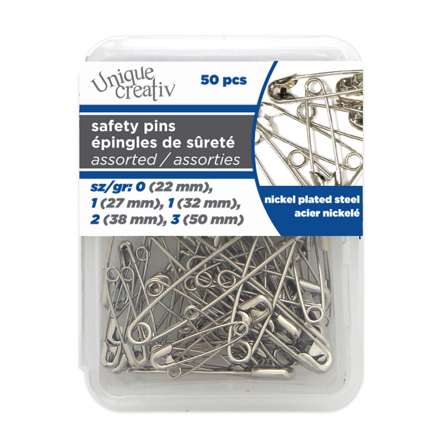 Click here for Unique Creativ Assorted Safety Pins 50 Mm prices