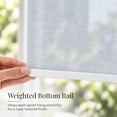Chicology Cordless Panel Track Vertical Blinds, Light Filtering, Silver ...