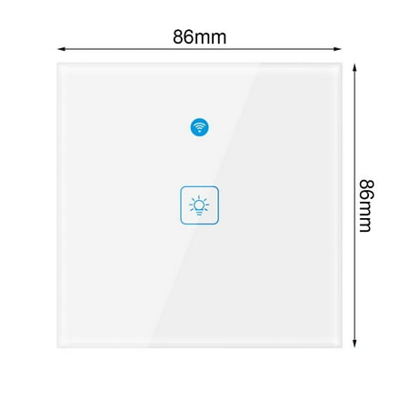 Smart WiFi Wall Switch with Motion Sensor Smart Light Switch Touch Wall ...