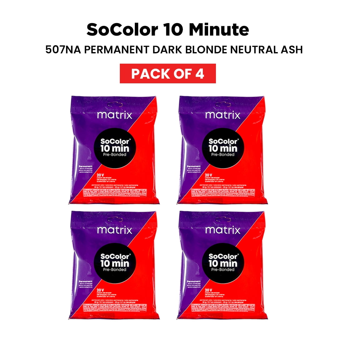 Matrix SoColor 10 Minute Pre-Bonded Permanent Hair Color & Developer ...