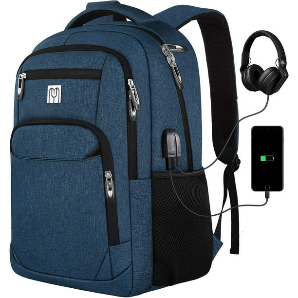 Laptop Backpack, Men Professional Backpack with Laptop Compartment ...