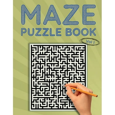 Mazes for Kids 8-12: Fun and Challenging Brain Teaser Logic Puzzles ...