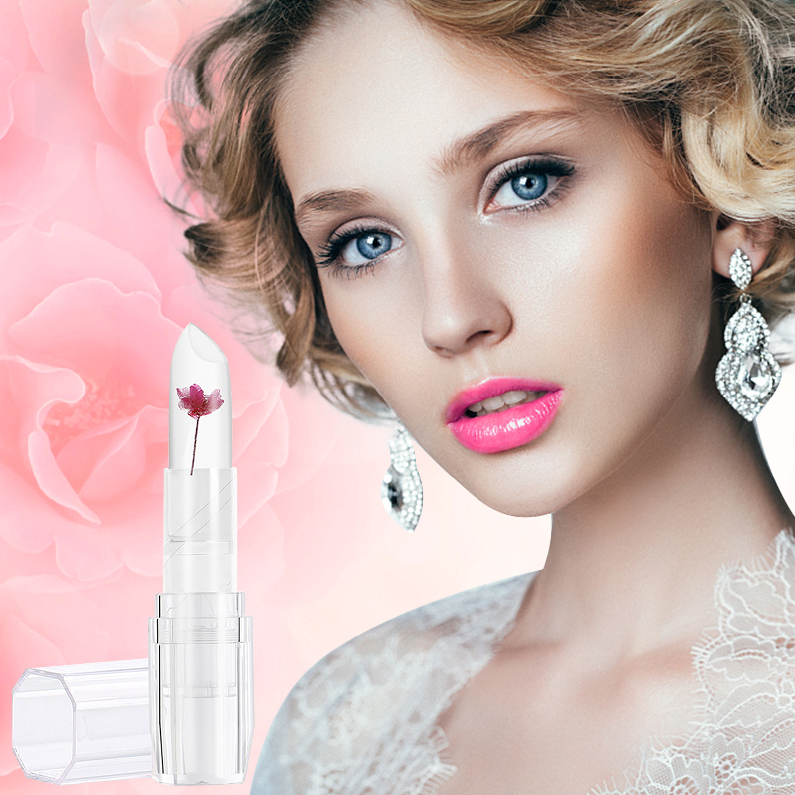 Fjofpr Color Changing Lipstick Flowers Jelly Lipstick Moisturizing fjofpr-color-changing-lipstick-flowers-jelly-lipstick-moisturizing