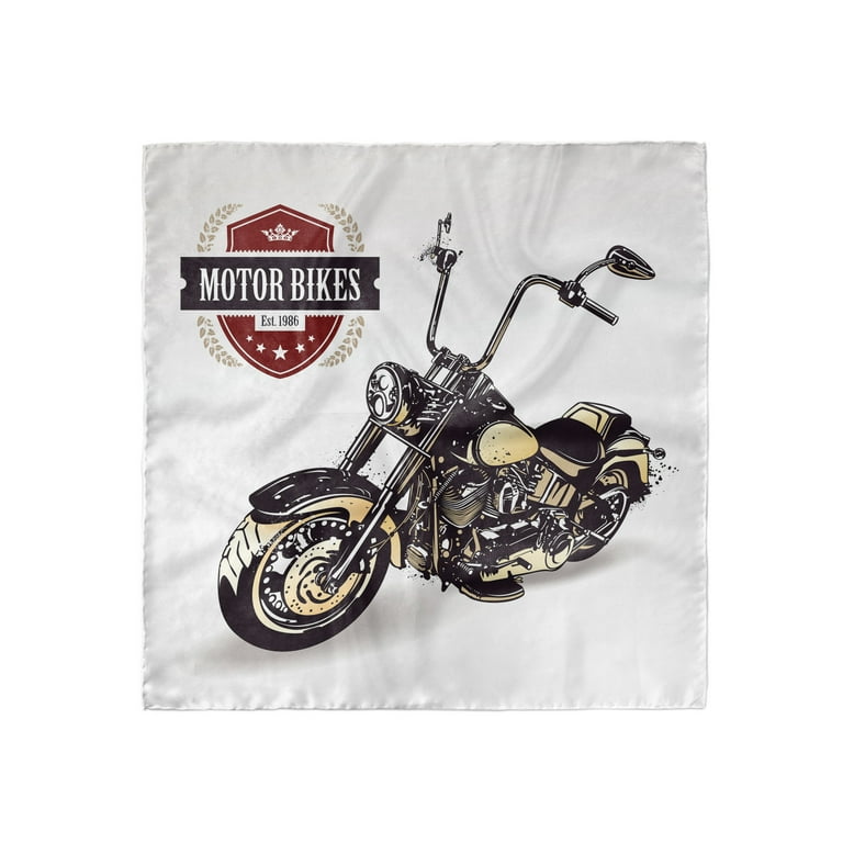 Motorcycle Silk Scarf