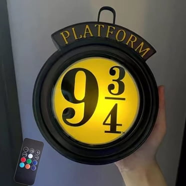 Harry Potter Hanging 9 3/4 Night Light Wall Light Decoration Lamp Gift ...