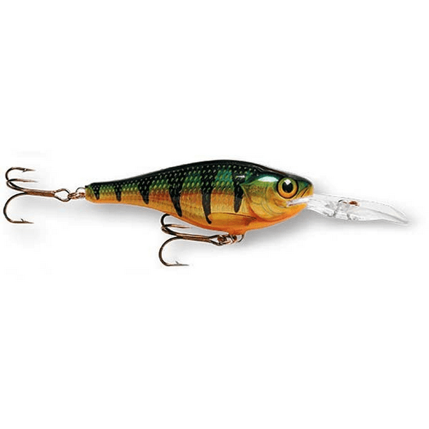 Rapala Rattling & Suspending Shad Rap 05 Fishing Lure 2" 5/16oz Perch ...