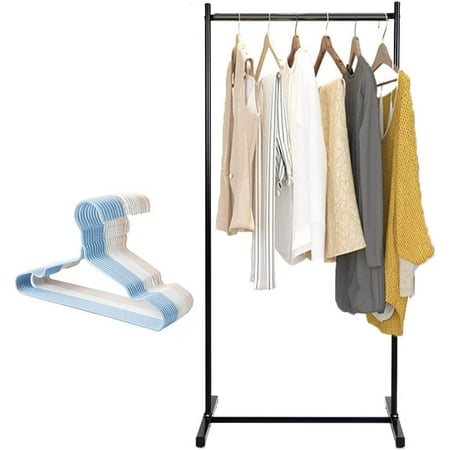 Free Standing Clothes Rail,Open Wardrobe,Clothes Rail Shelf Large ...
