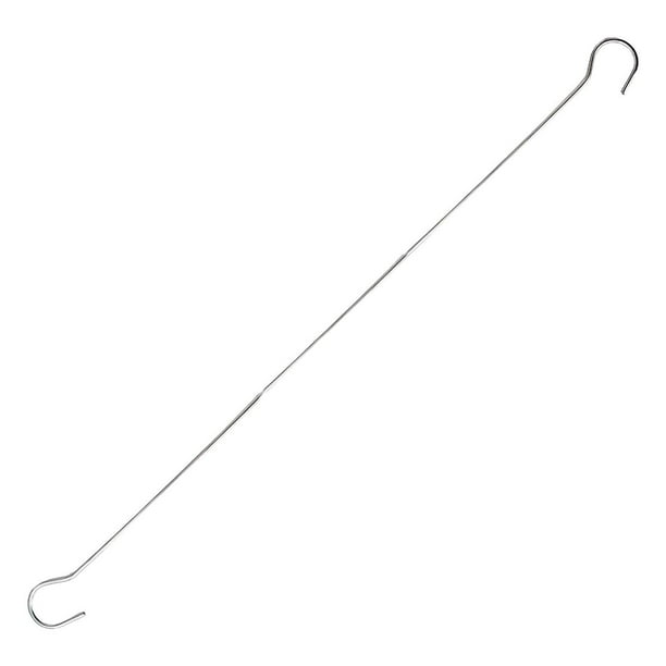 12" L Metal Double C Hooks - Ceiling Sign Holder / Ceiling Item Hangers ...