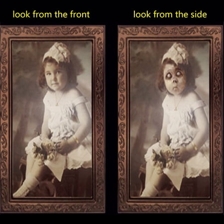 Halloween Decorations Deals! Abcnature Horror Picture Frame Lenticular ...