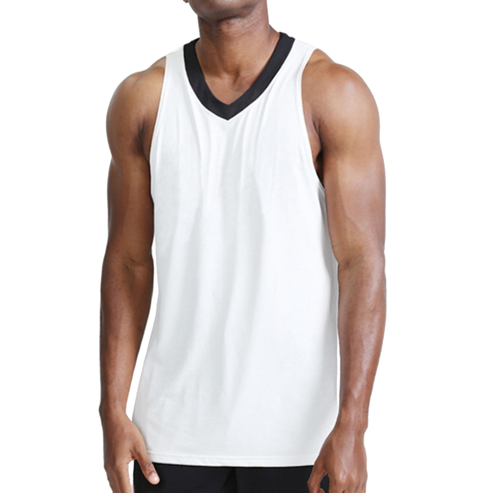 Pedort Workout Tank Tops For Men Loose Fit Men's Breathable See-Through ...