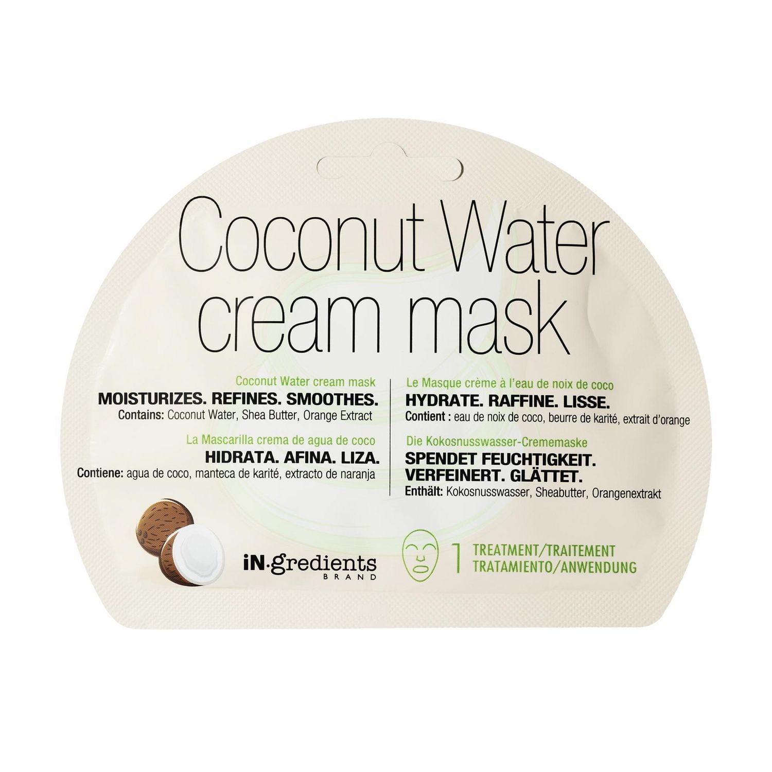 Click here for In. Gredients Brand Coconut Water Cream Mask prices
