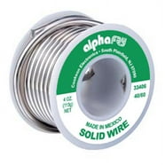Alpha Fry 3 oz. Lead-Free Solid Wire Solder 0.125 in. Dia. Tin / Antimony 95/5 - Walmart.com