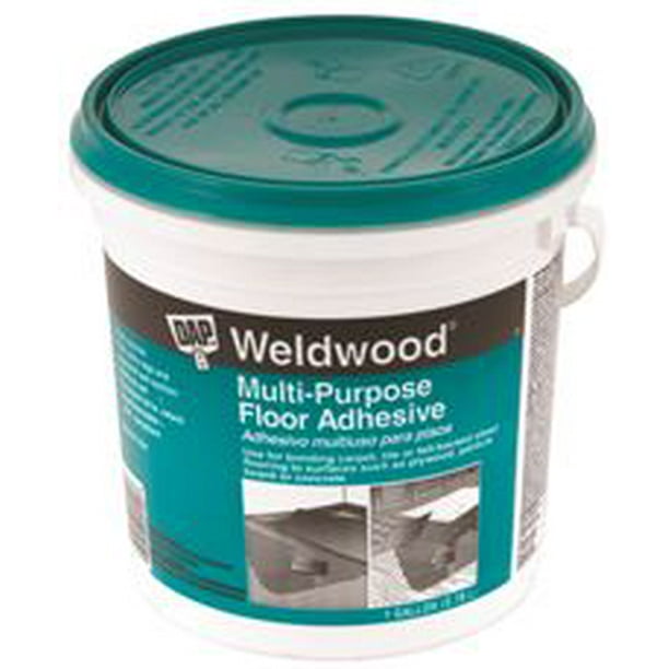 Dap Weldwood Multi-Purpose Floor Adhesive 4 Gallon - Walmart.com ...