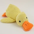 The Mellow Dog Calming Duck Stuffed Duck Dog Toy for Indoor Puppy (Yellow) - Walmart.com