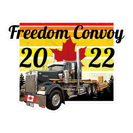 Stickers Canadian Fleets 2022 Trucker Libertys Quality Laminated Decal ...