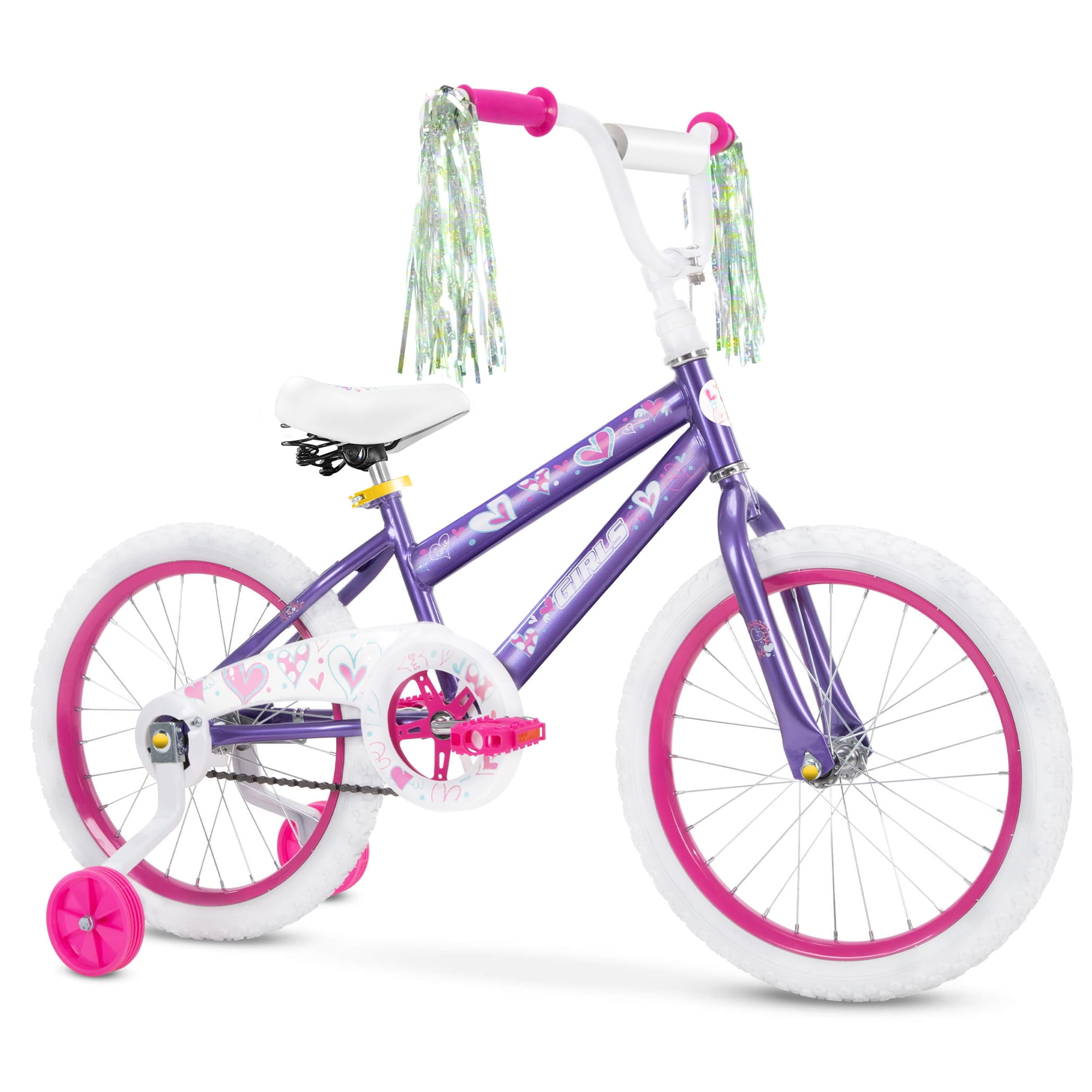 SUGIFT Kids Bike 18 inch Bicycle for Girls Ages 6-12 Years Child ...