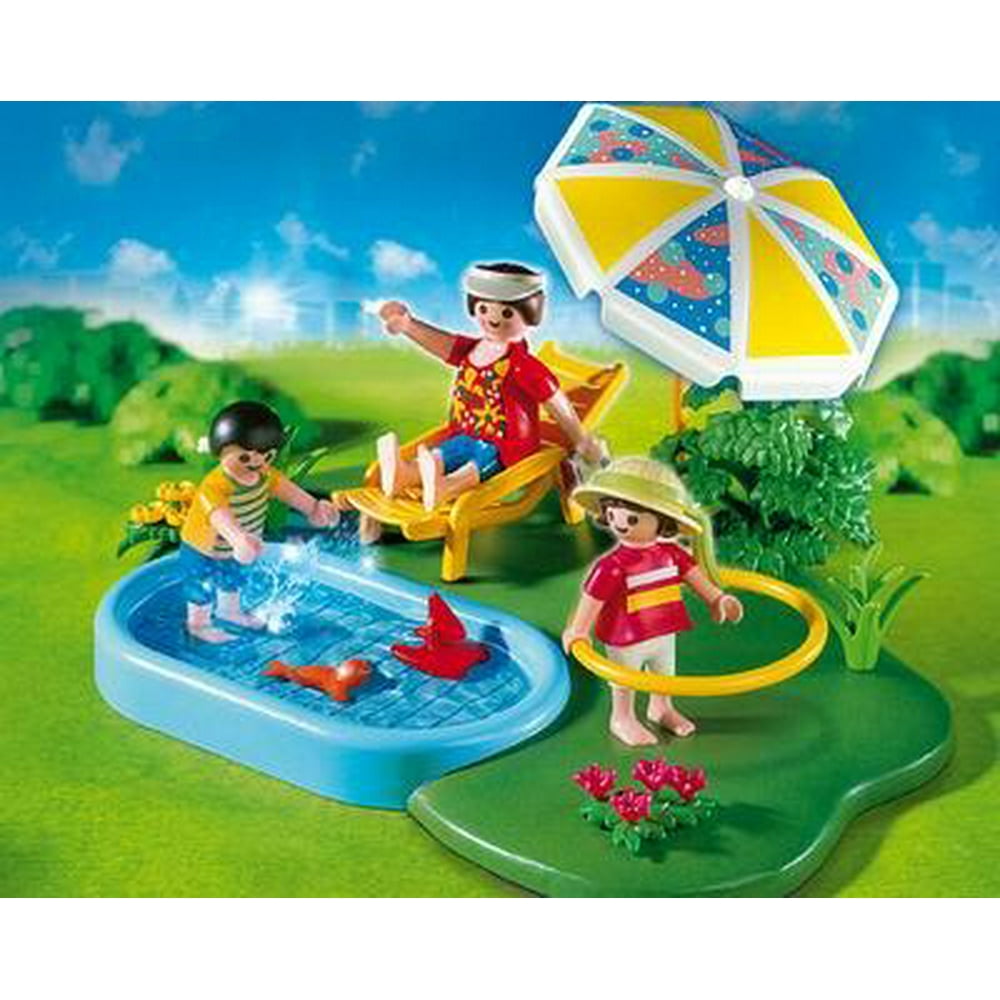 Playmobil Vacation & Leisure Wading Pool Compact Set Set #4140 ...