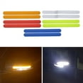 2PCS Car Sticker Set Rearview Exterior for Tape Reflective Strip Anti ...