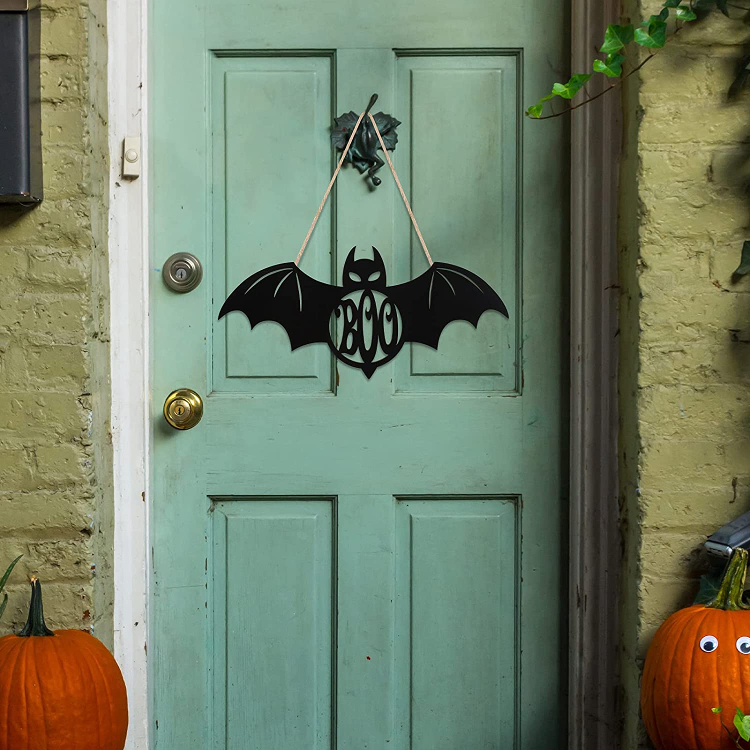 halloween door sign Boo door hanger halloween sign boo door sign ...