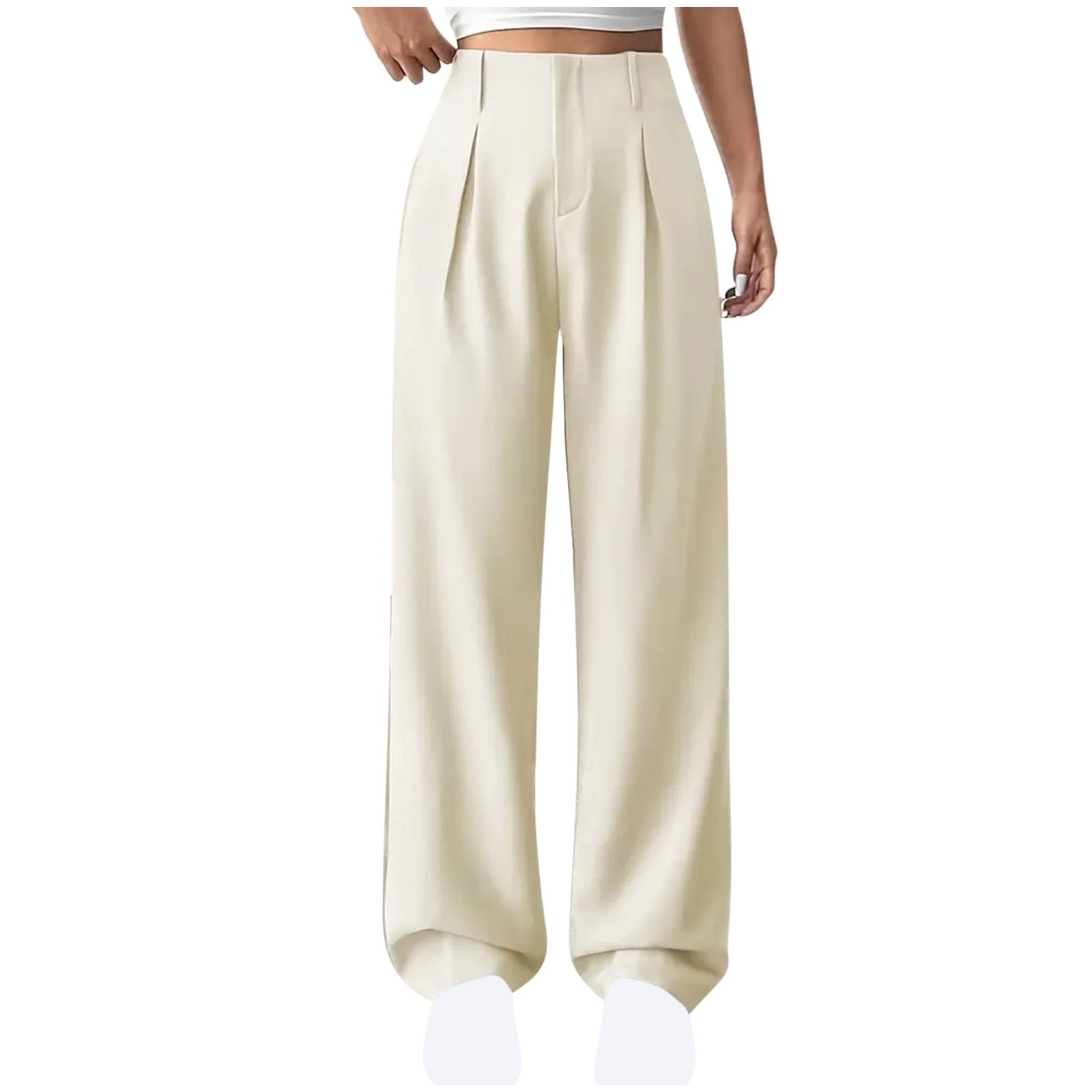 Click here for Soki Womens Wide Leg Dress Pants High Waisted Loos... prices