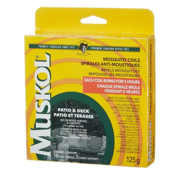 Muskol Mosquito Coils, 10-pk - Walmart.ca