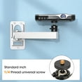 Mini Ceiling Wall Projector Mount Stand- Adjustable Tilt&Swivel Hanging ...