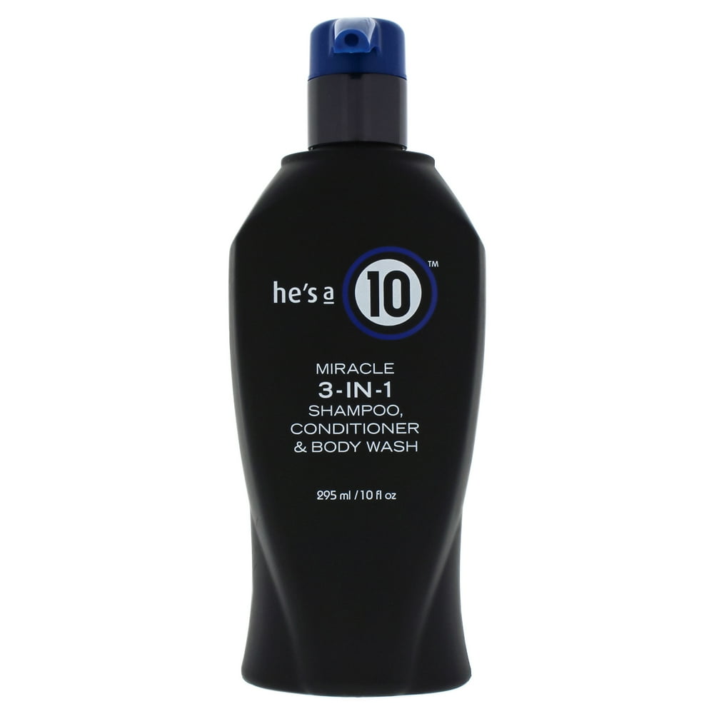 It's a 10 - It's a 10 He's a 10 Men's 3-In-1 Hair Shampoo, Conditioner ...