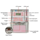 HVEST Pink ATM Savings Bank, Mini Kids ATM Machine for Real Money ...