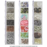 Craft Mates Lockables Double Organizer, 9" x 4.25" x 1.25", 4 ...