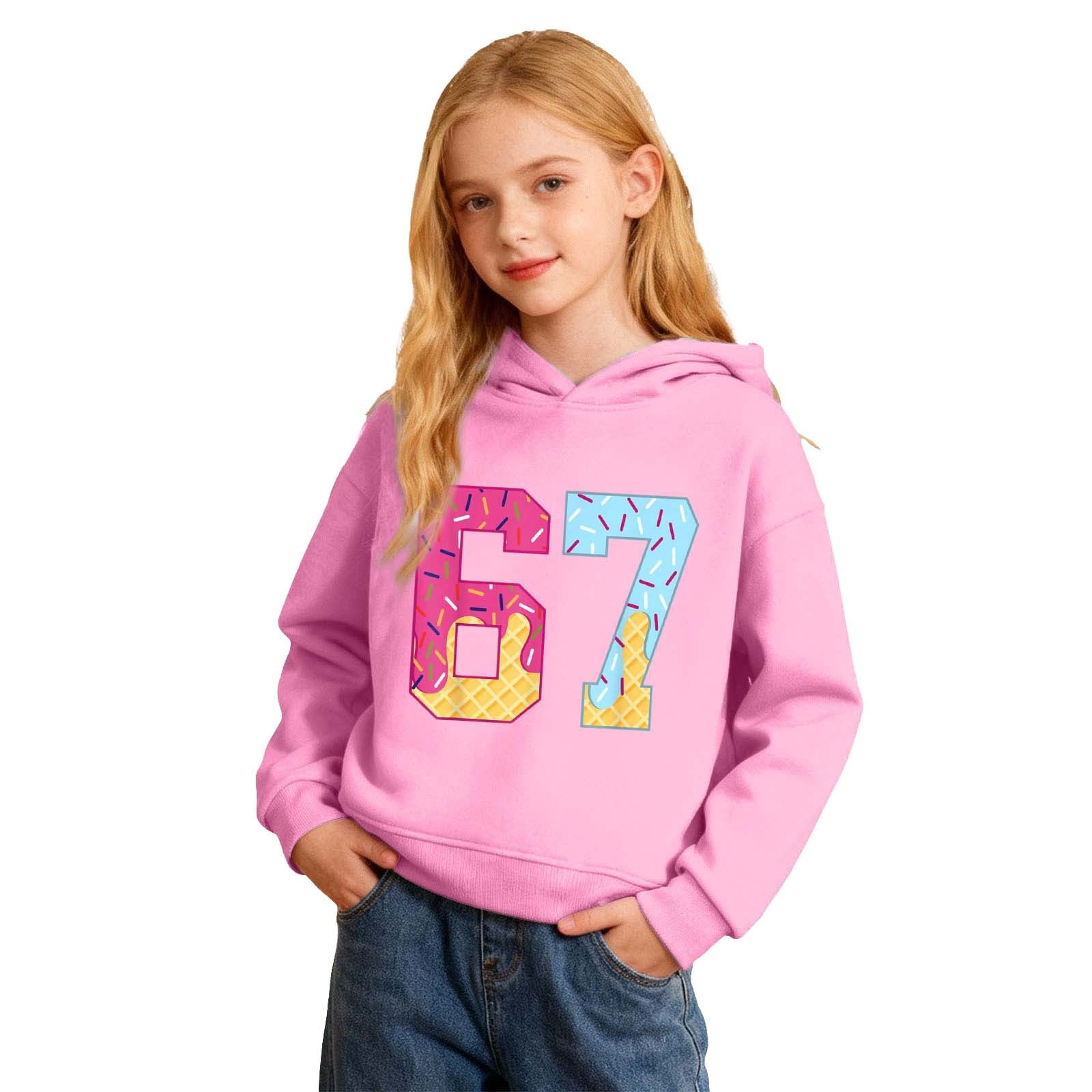 Click here for Xdzjlr Kids Six Seven 67 Hoodie For Boys Girls Uni... prices