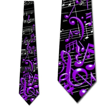 Musical Notes Necktie Mens Tie - Walmart.com