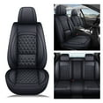 AQBDDBQ Car Seat Covers Front Seats Fit for Cadillac XTS 2013-2019 Waterproof Leather Seat ...