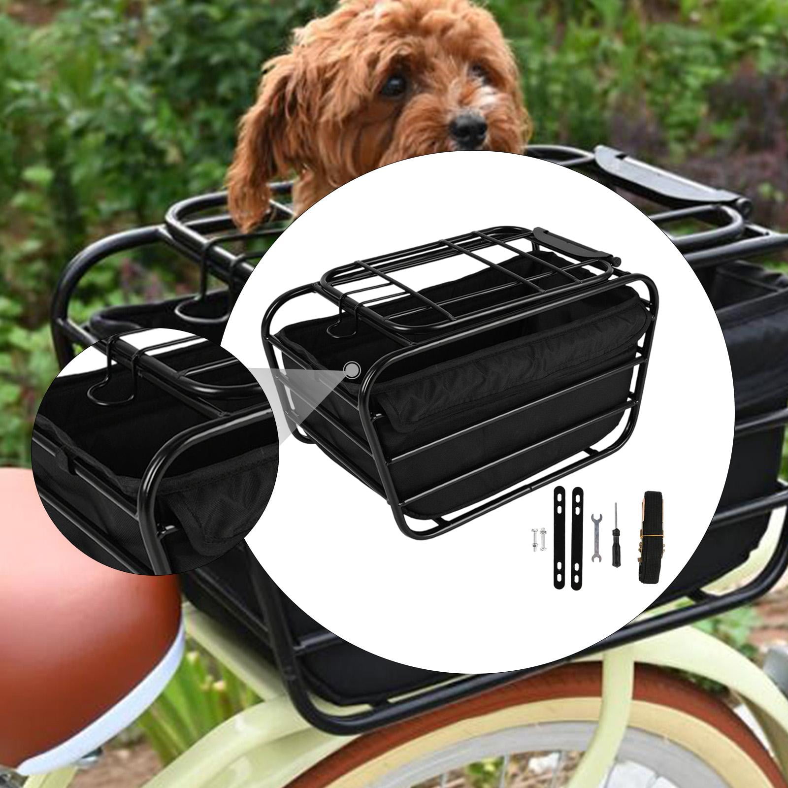 Click here for Dynwaveca Bike Rear Basket Bicycle Basket Elegant... prices