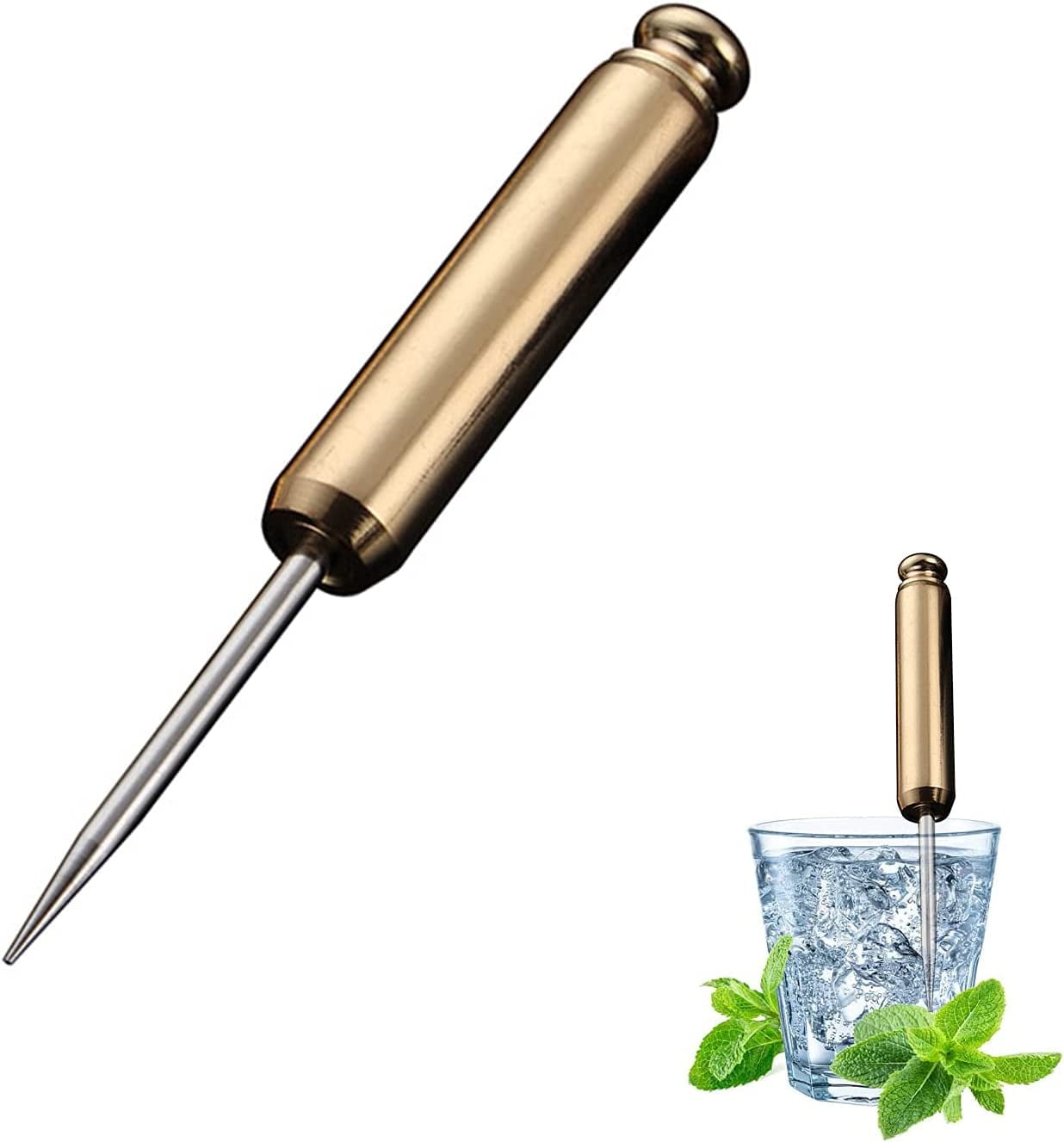 1 pieza de herramienta para picar hielo, cocina portátil, picahielos de ...