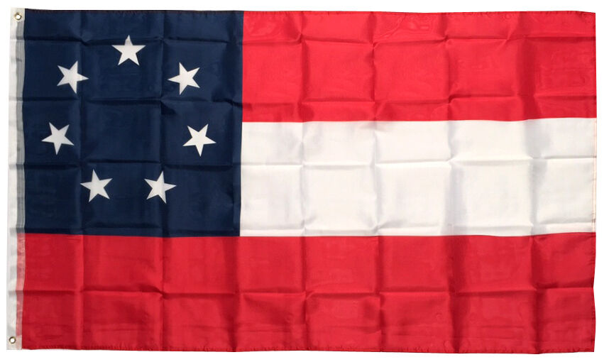 3x5 Ft 7 Stars CSA First National American 1st Southern States Flag ...