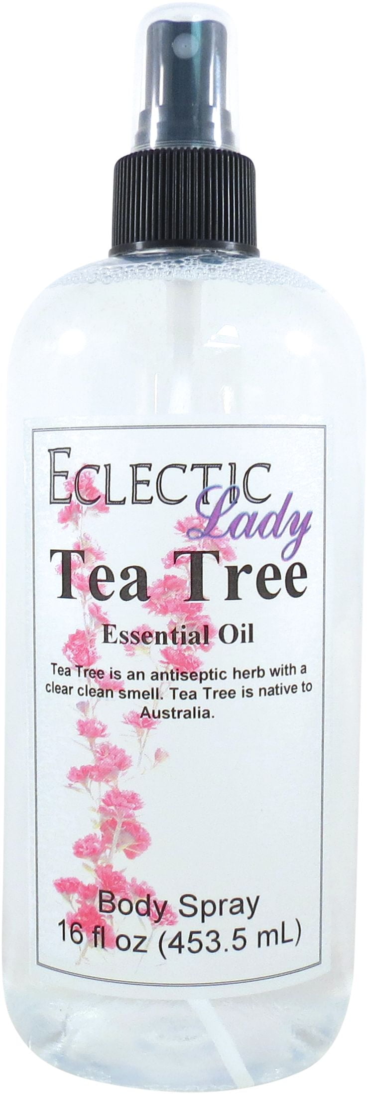 Tea Tree Essential Oil Body Spray, Eclectic Lady, Hydrating Mist ...