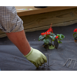 Expert Gardener Heavy Duty Landscape Pins, 4" x 1", Silver, Metal ...